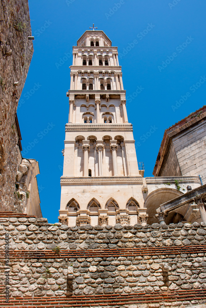 The Cathedral of Saint Domnius from the Vomitorium in the Diocletian's ...