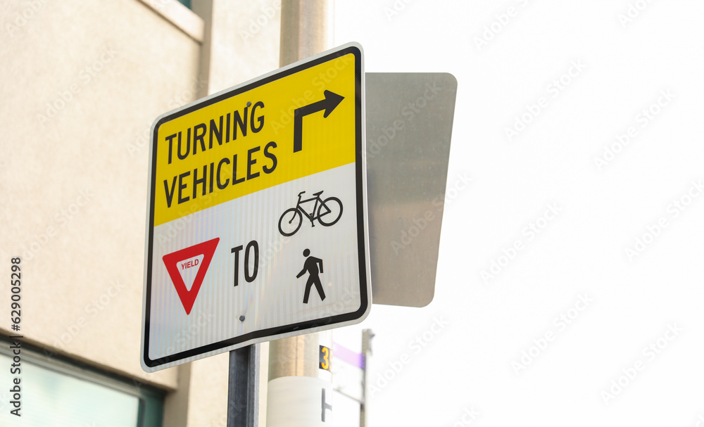 Pedestrian sign depicting human figures walking, symbolizing safety ...