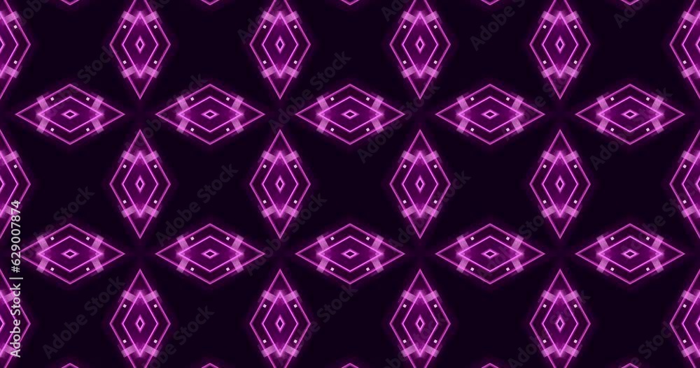Pixel art flowers Kaleida 4k. Pixel art 8 bit background animation, 8 ...