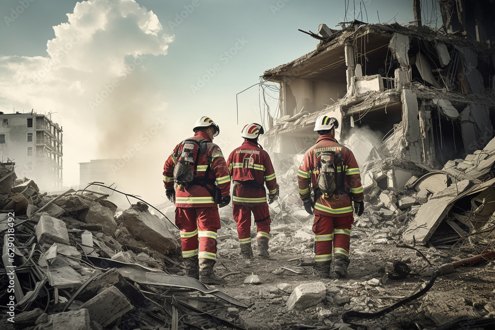 Rescuers help people who are in trouble. Lifeguards are brave. Rescue ...