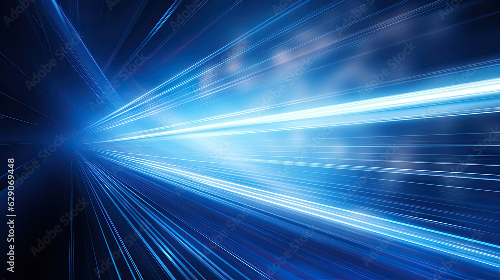 science, futuristic, energy technology concept. Digital image of light ...