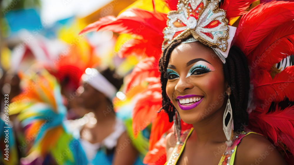Dominican Carnival Extravaganza: Breathtaking Parade Showcasing Women ...
