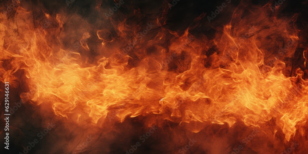 Grunge fire textures background, Grunge wall with blazing fire, LAVA ...
