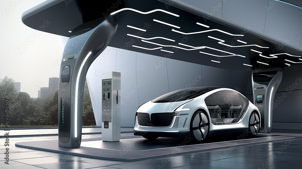 Mobile flexible Electric Car Fuel Cell hydrogen refuel station future ...