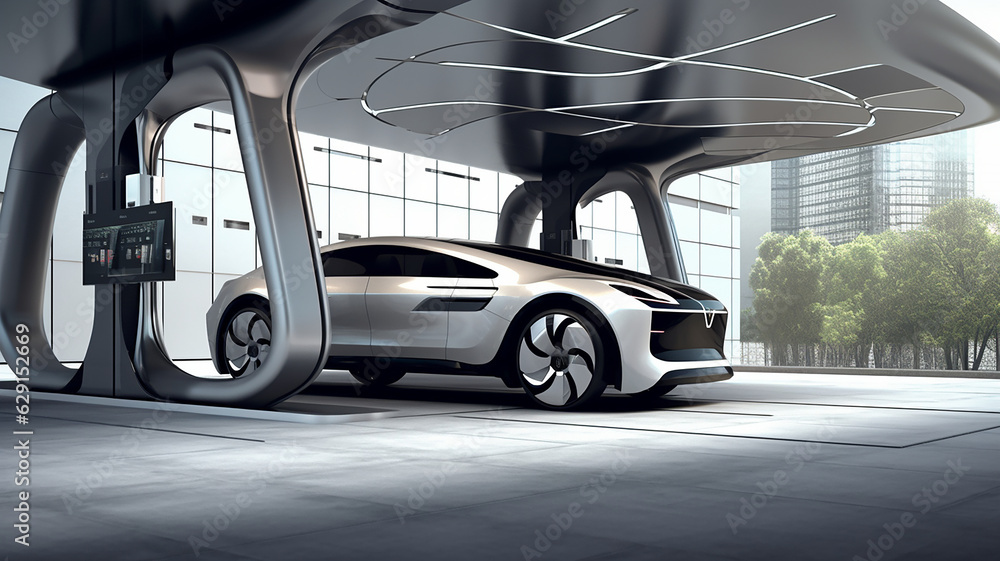 Mobile flexible Electric Car Fuel Cell hydrogen refuel station future ...