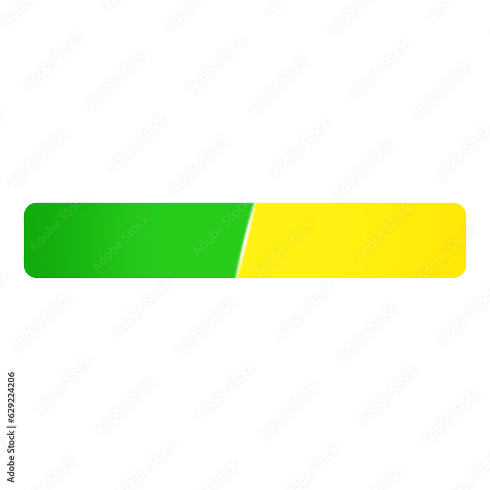 green and yellow banner versus and topic bar Stock Illustration | Adobe ...
