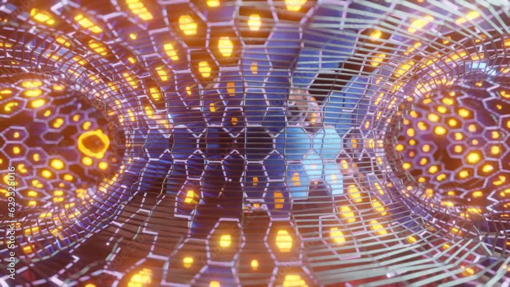 Loop 3d animation of the internal structure of the torus. Abstract ...