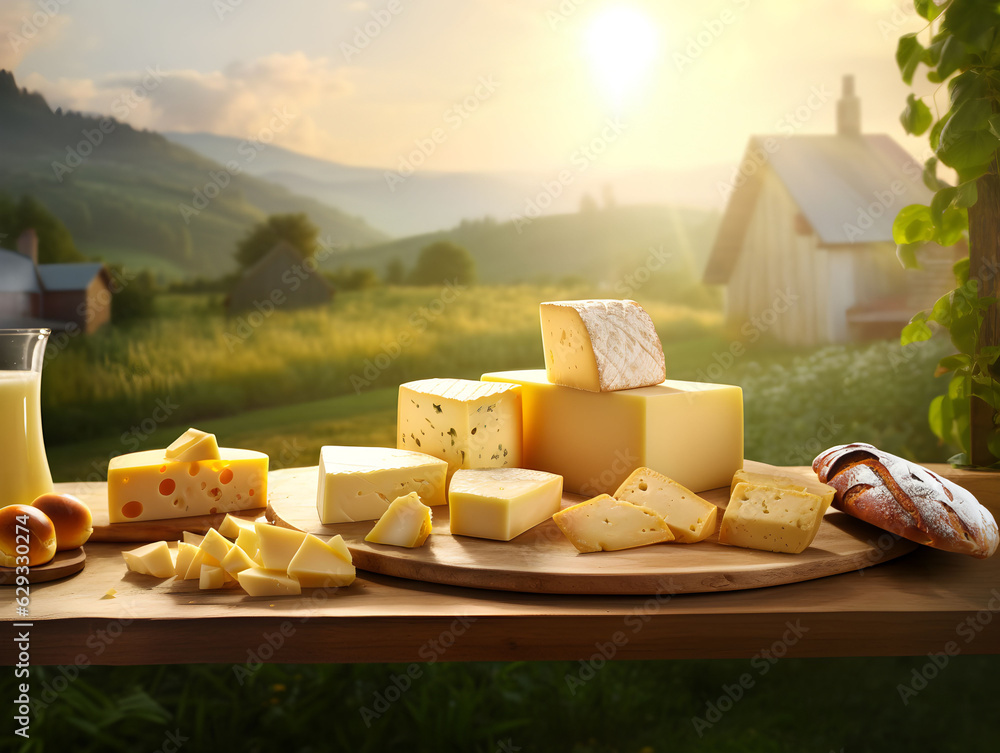 cheese and dairy product, locally produced, gruyere, swiss, farm and ...