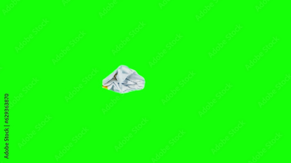 The big letter Z on yellow rectangle stop motion animation of paper ...