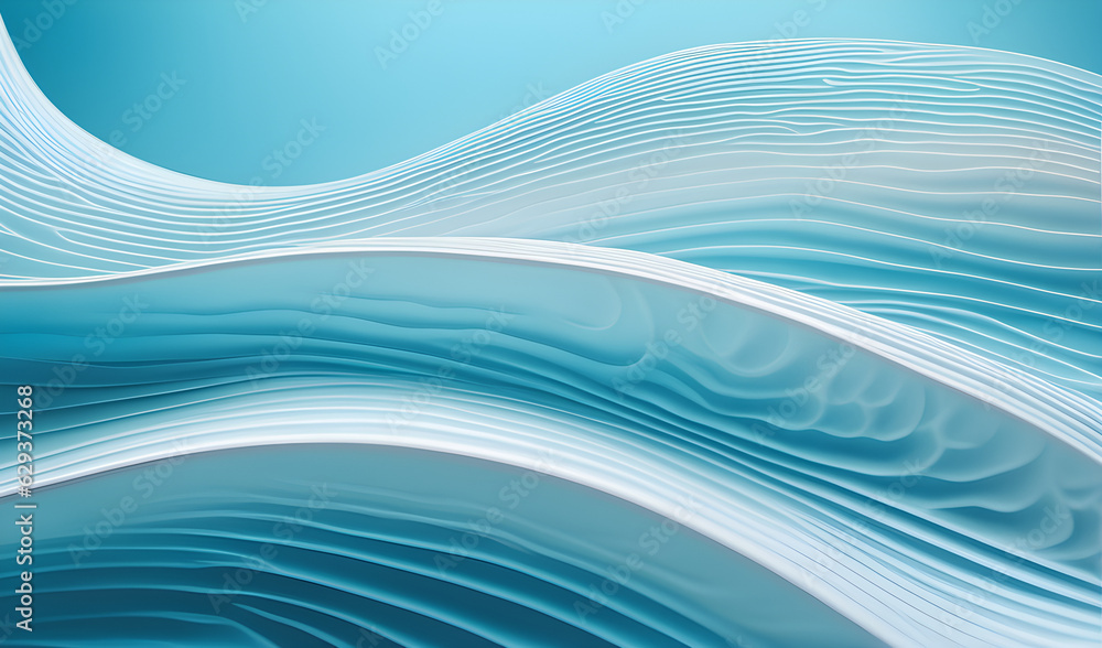 light blue background abstract texture of wavy ripples with a gradient ...
