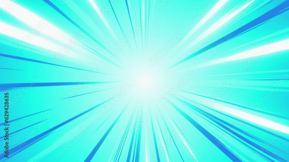 Blue Anime, Manga, Cartoon, Comics Background Animation Seamless Loop ...