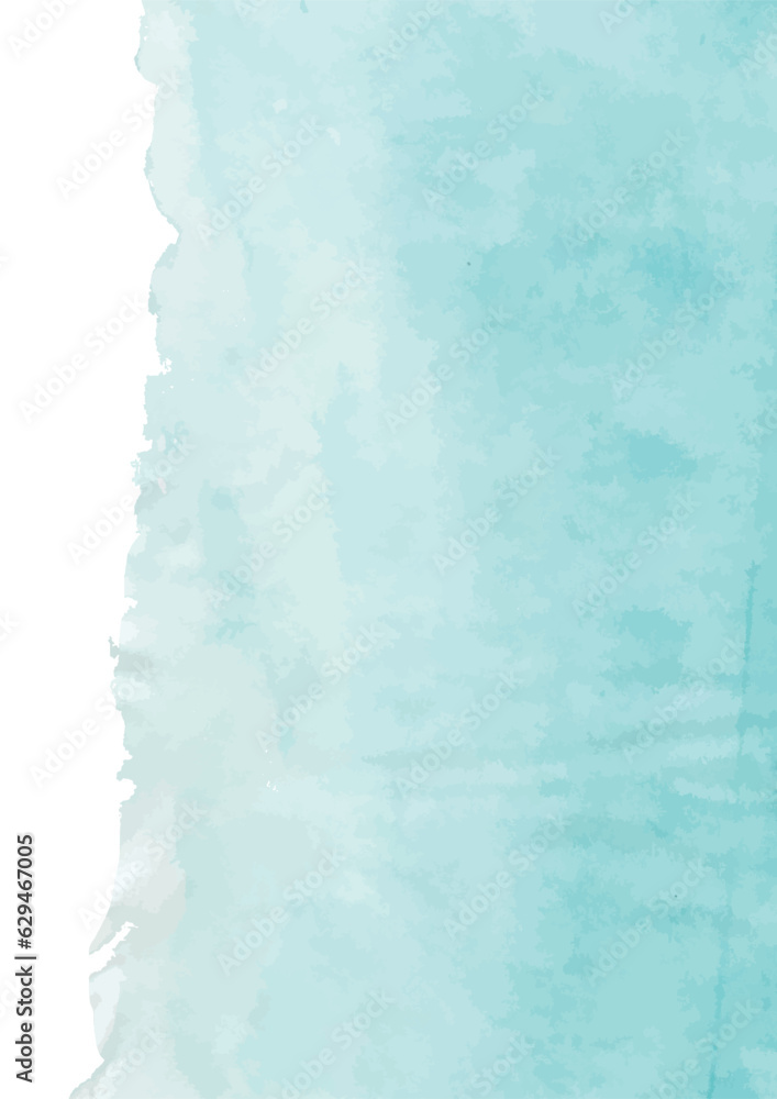 sky blue watercolor texture background poster or banner design Stock ...