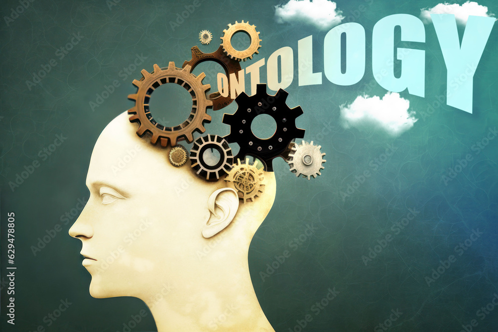 Ontology that occupies human mind. Concept of Ontology that comes out ...