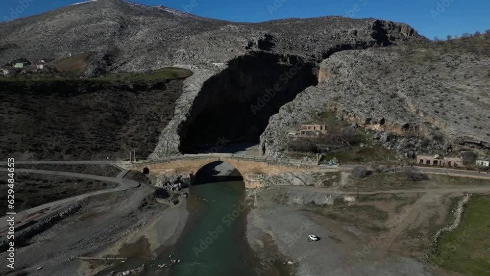 Cendere Bridge is a historical bridge in Adıyaman, which is known as ...