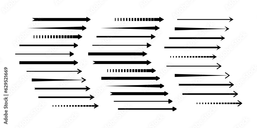 Vector arrow isolated Stock Vector | Adobe Stock