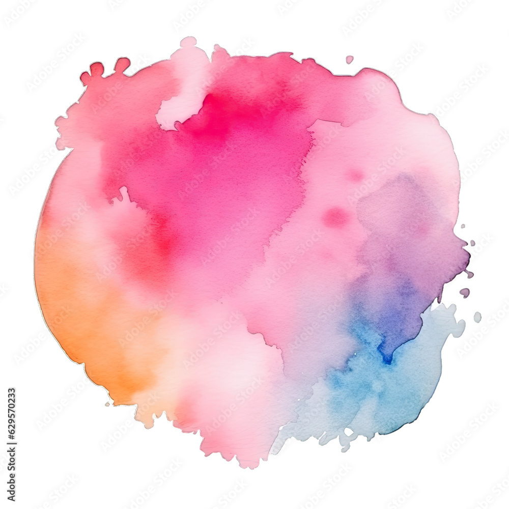 watercolor splash texture rainbow colours clip art AI art Midjourney ...