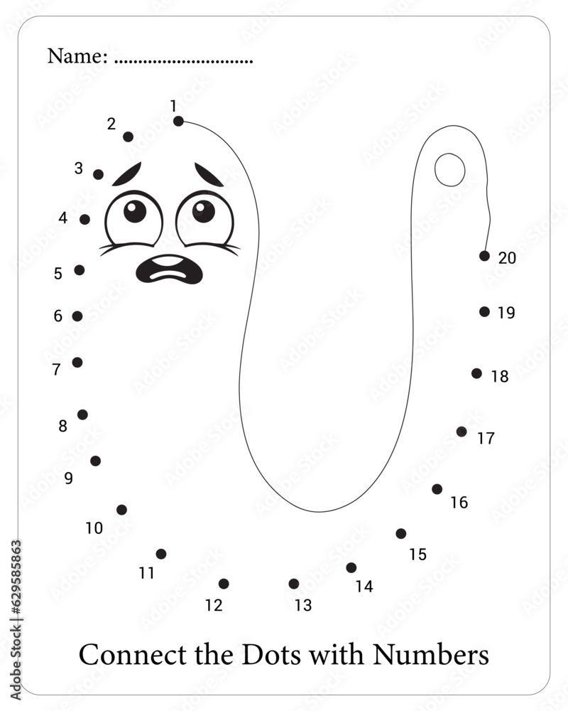 Cute Alphabet Dot To Dot Connect, Coloring Pages for kids, Activity ...