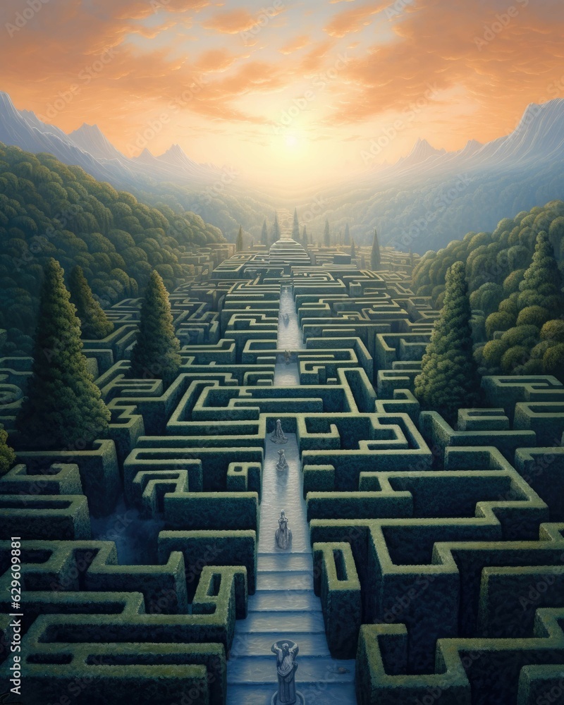 dawn over the labyrinth: an exploration of the concentric maze, the ...