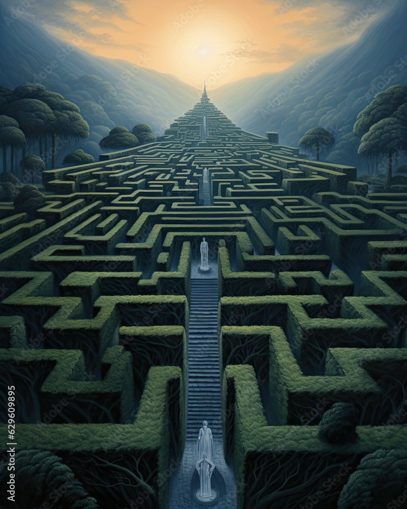 dawn over the labyrinth: an exploration of the concentric maze, the ...
