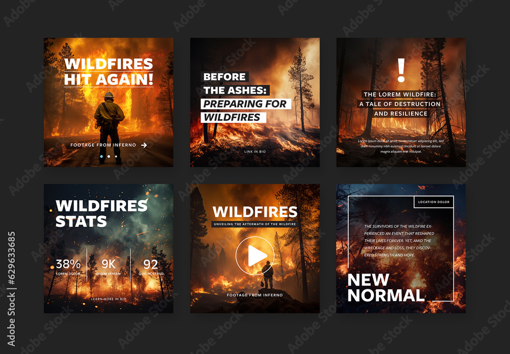 Social Media Layouts For News Broadcasters With Generative Ai and ...