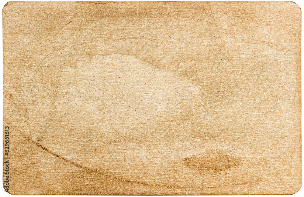 PNG paper. Old empty paper sheet isolated on transparent background ...