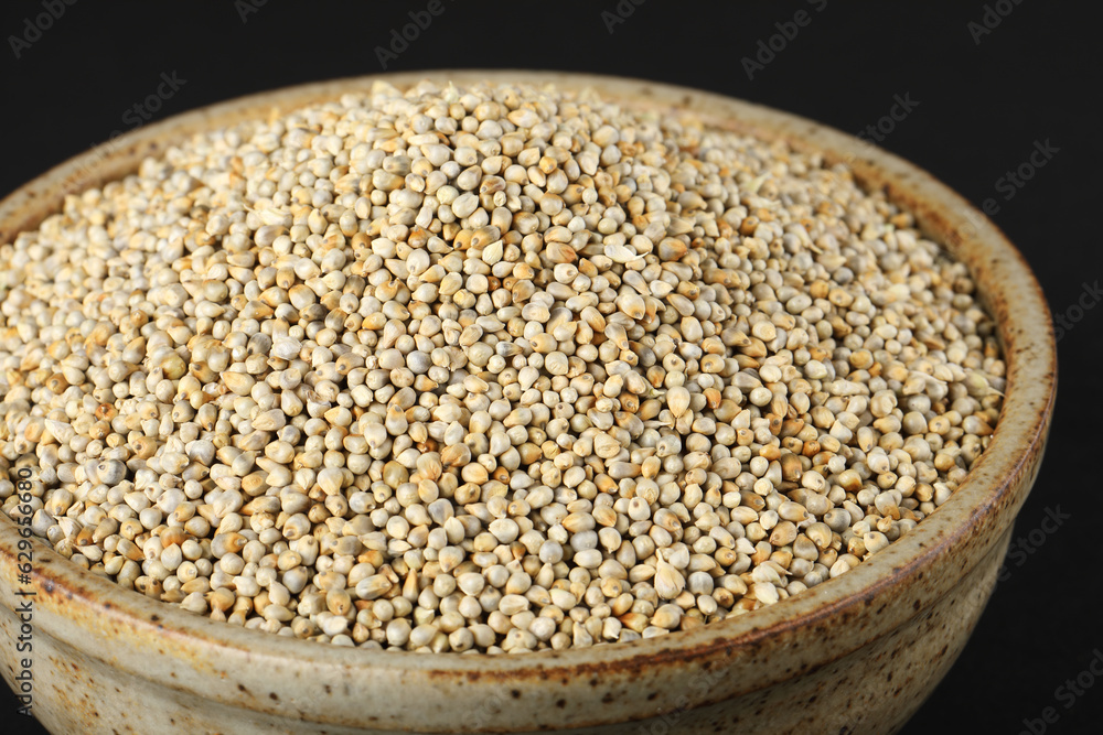 Bajra is a staple grain of many parts of India Stock Photo | Adobe Stock