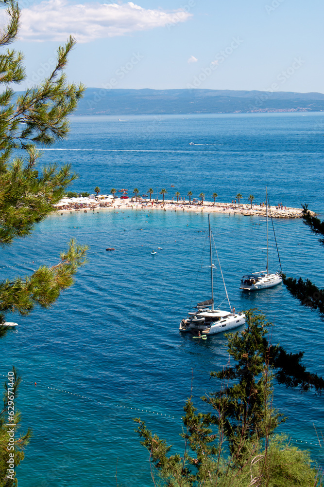 Kasjuni Beach (Crkva Duha Svetoga) in Split (Zvonik i kapelica sv ...
