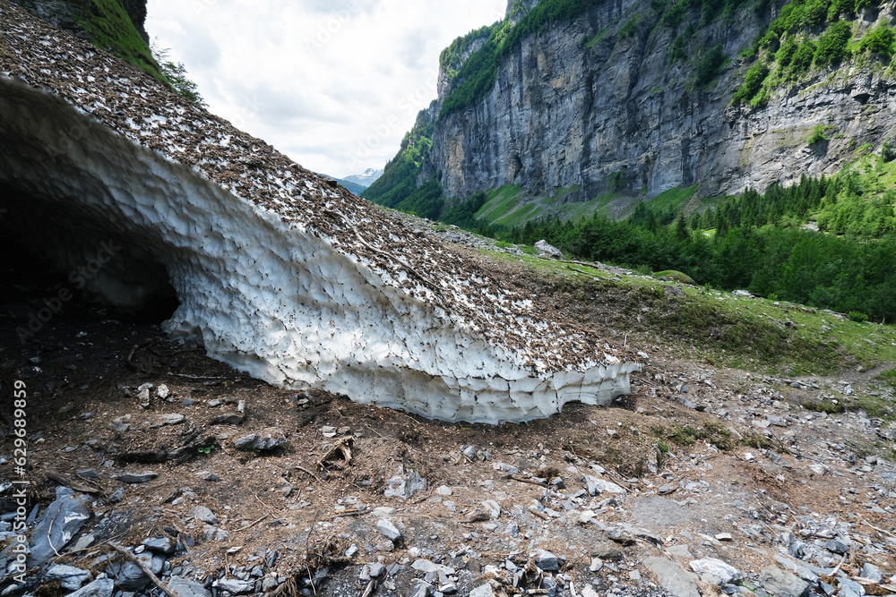 Cirque du Fer-a-Cheval with Bout du Monde, the most grand alpine ...