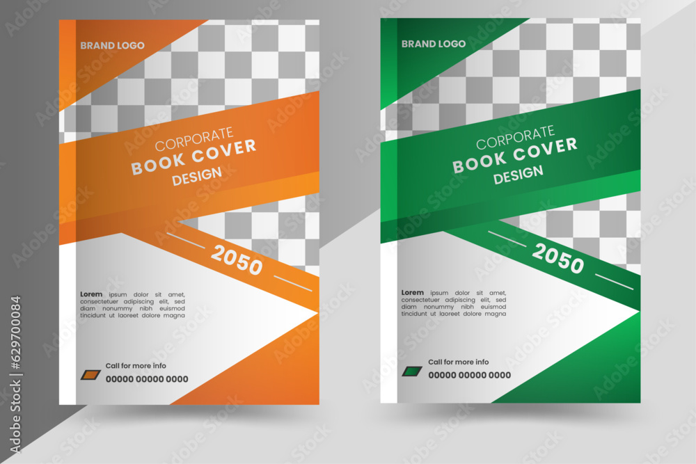 Standard book cover and Brochure template layout Corporate business ...