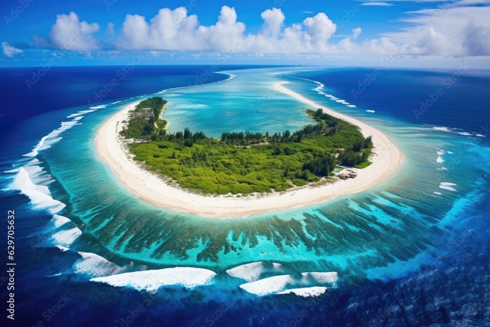 The Cocos Keeling Islands, situated in the Indian Ocean, are a ...