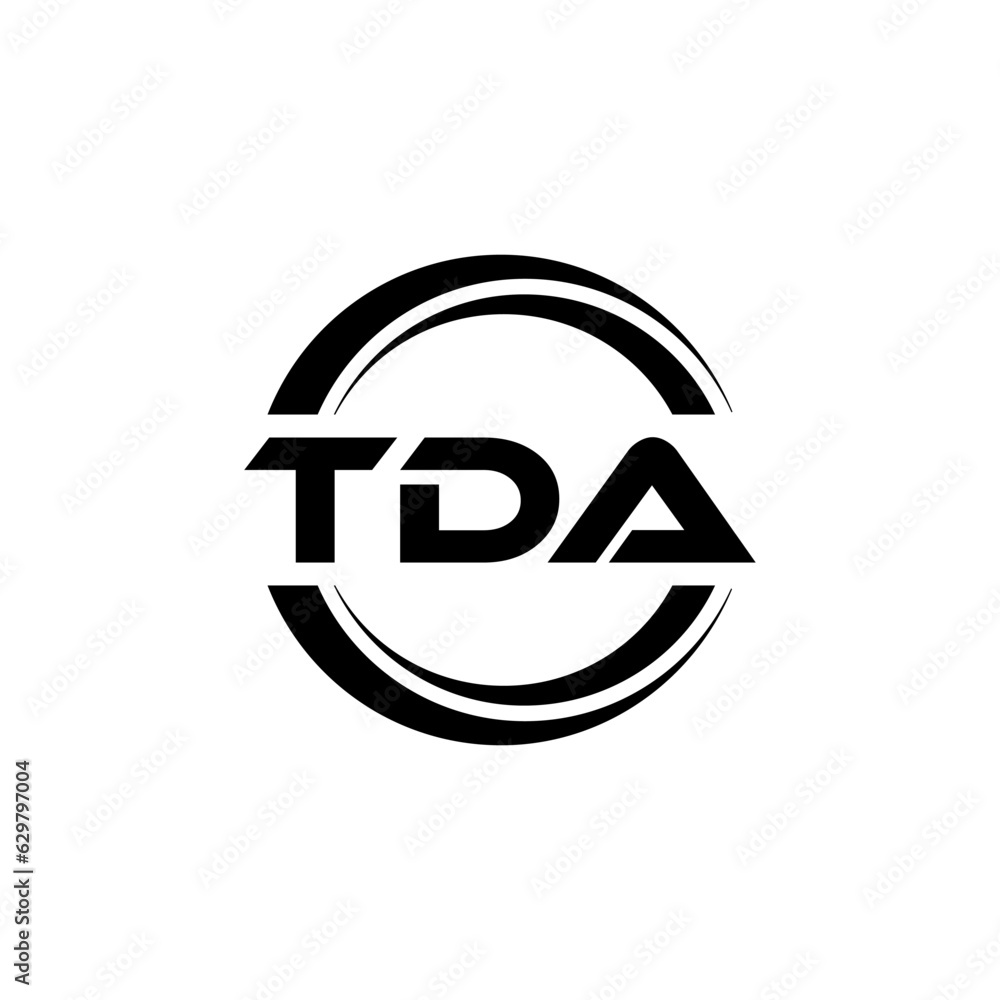 TDA Logo Design, Inspiration for a Unique Identity. Modern Elegance and ...