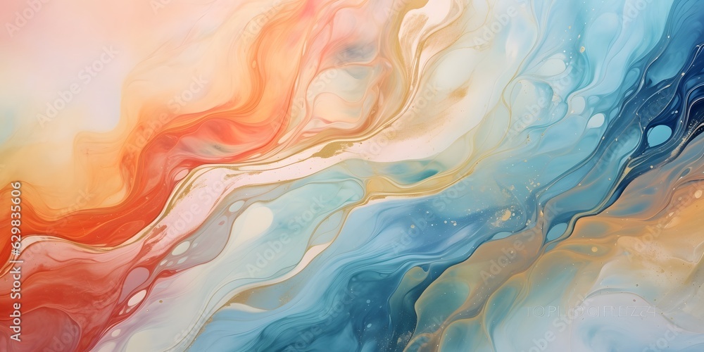 luxury and creative paint with beautiful and dreamy color, unique ...