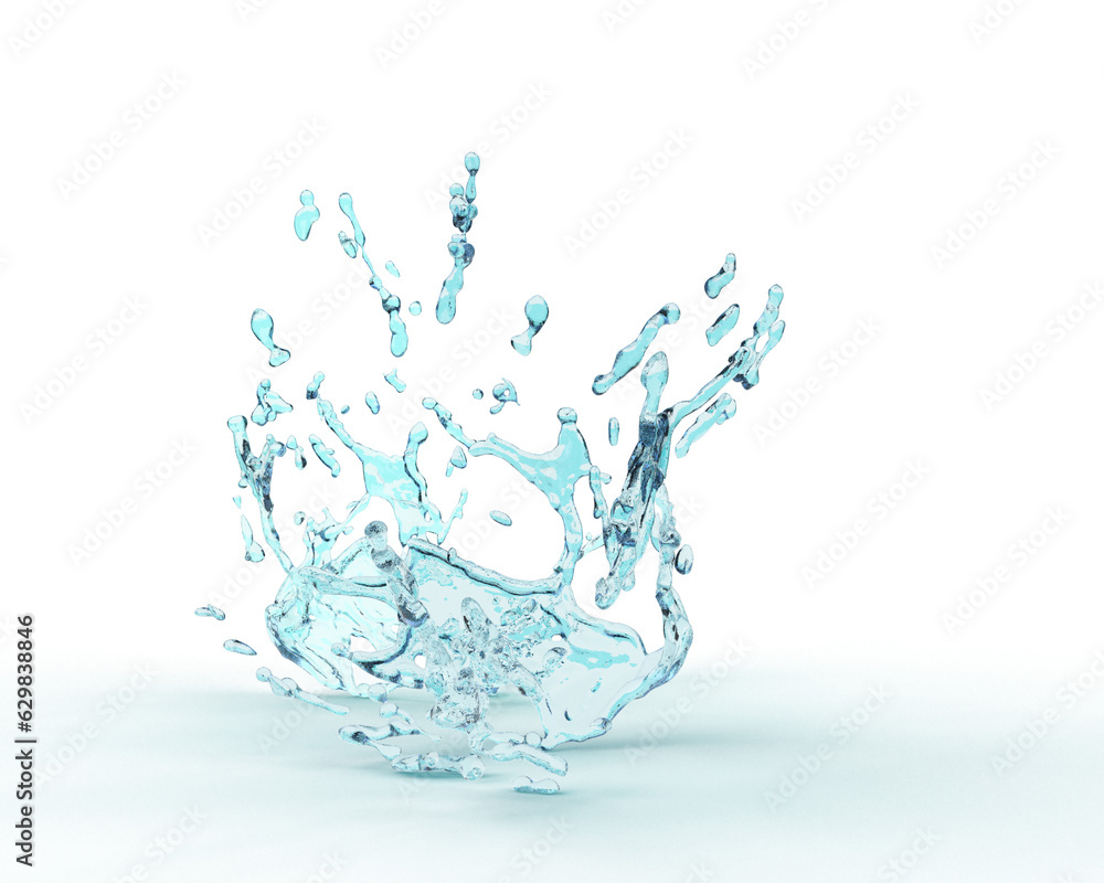 Poster water splash with transparent background – Wall Art | UkPosters