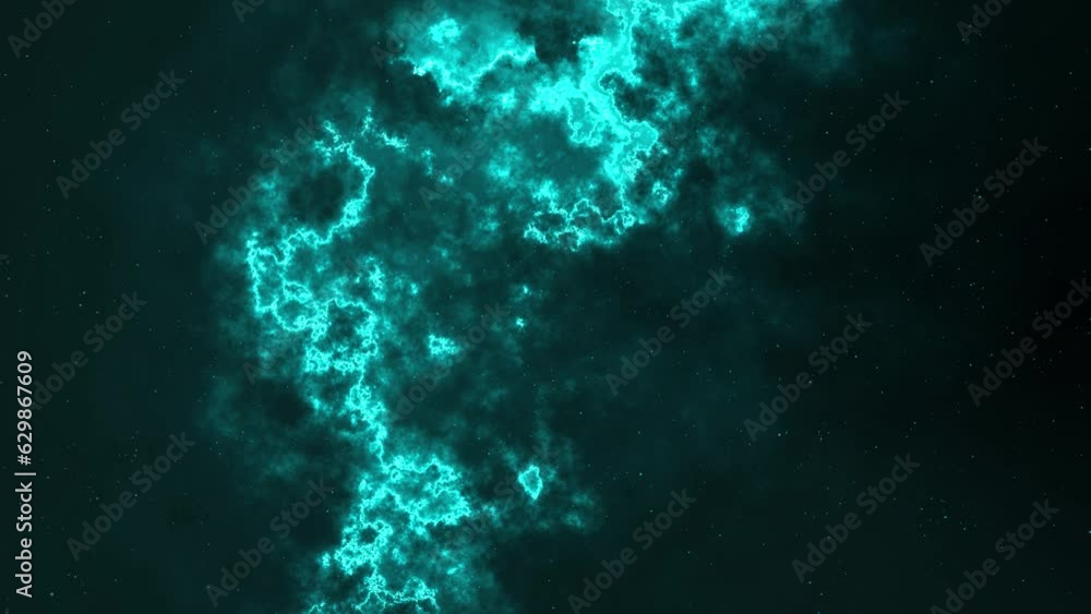 4k video Space Nebula Loop background moving stars space background ...