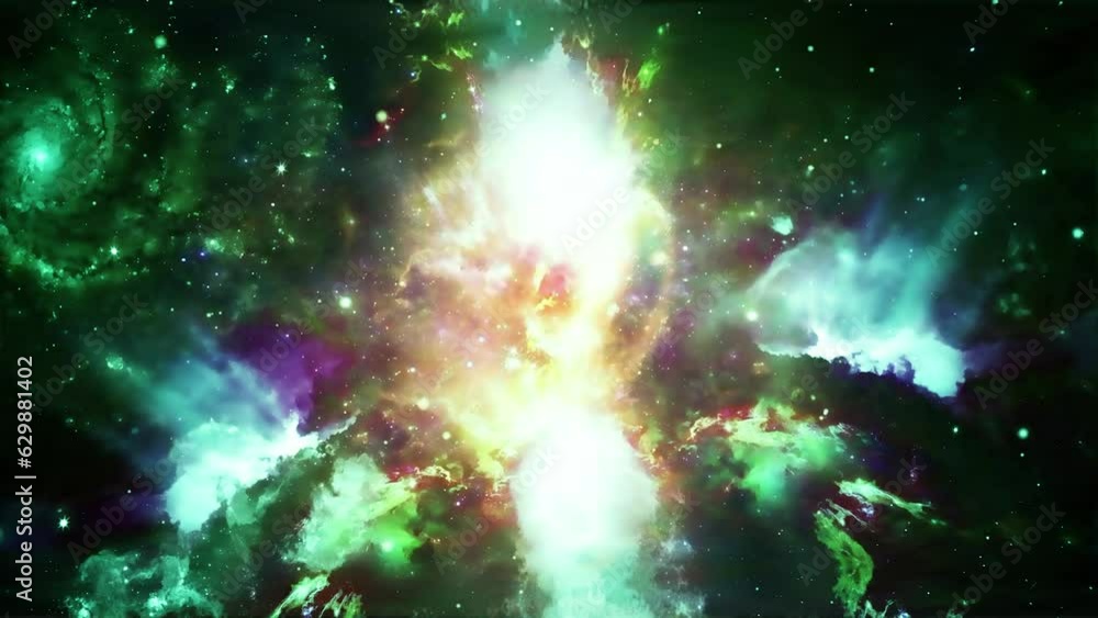 Flying In Orion Nebula 4K is motion footage for scientific films and ...