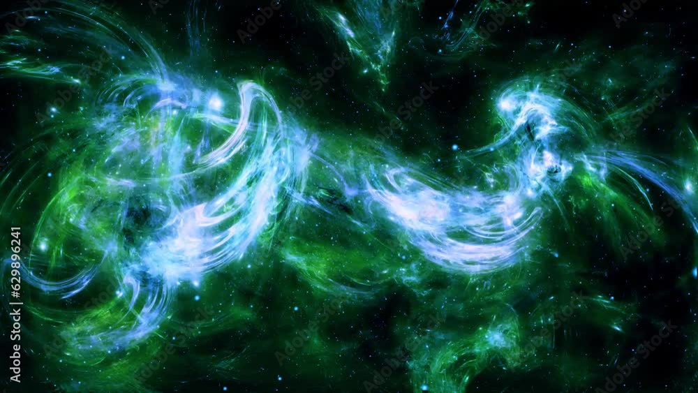 Flying through space passing stars. 4k motion design Loop Animation for ...