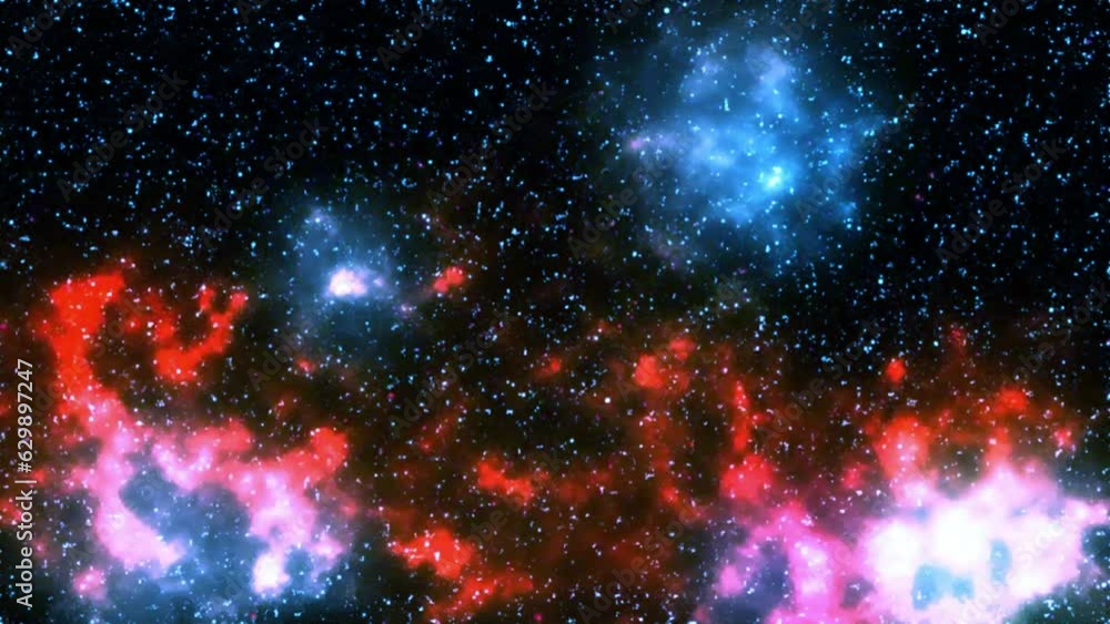 Flying In Orion Nebula 4K is motion footage for scientific films and ...