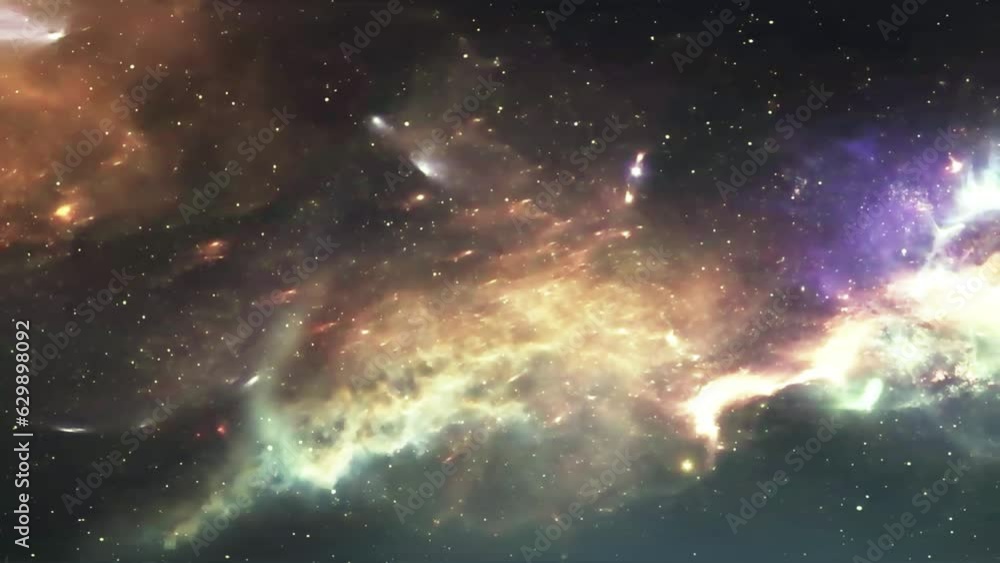 Flying In Orion Nebula 4K is motion footage for scientific films and ...