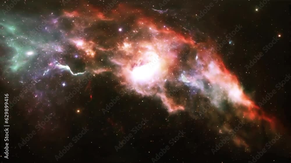 Flying In Orion Nebula 4K is motion footage for scientific films and ...