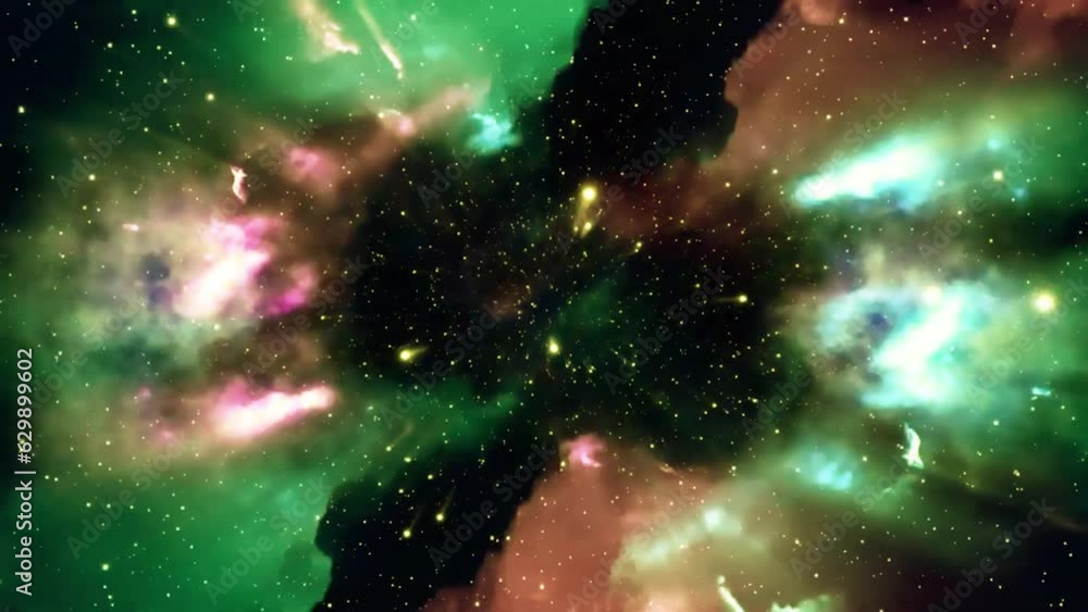 Flying In Orion Nebula 4K is motion footage for scientific films and ...