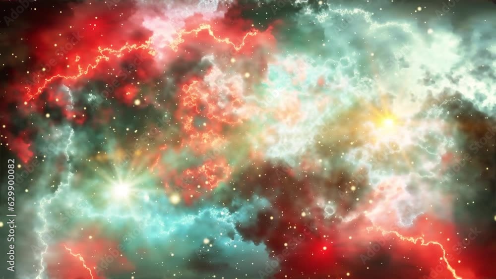 Flying In Orion Nebula 4K is motion footage for scientific films and ...