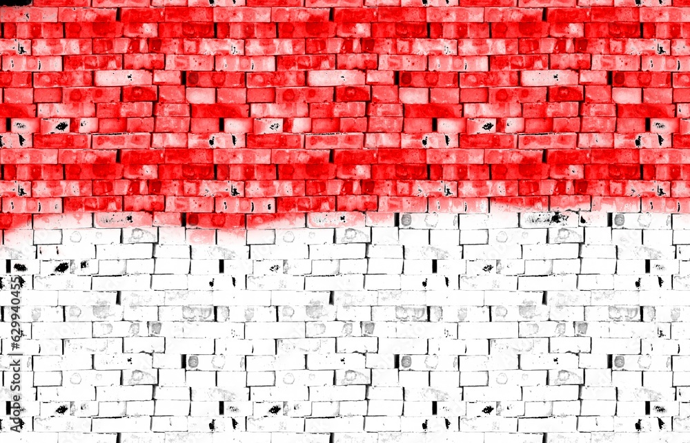 Bendera Grunge Indonesia. Bendera Indonesia dengan tekstur grunge ...