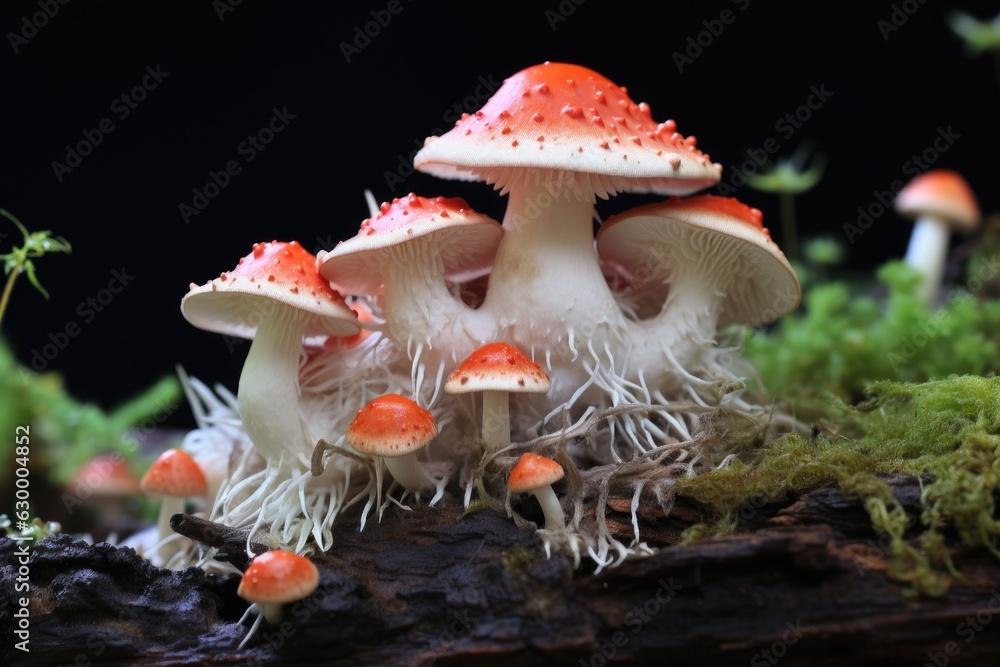 a step-by-step guide to inoculating mushroom spawn Stock Photo | Adobe ...