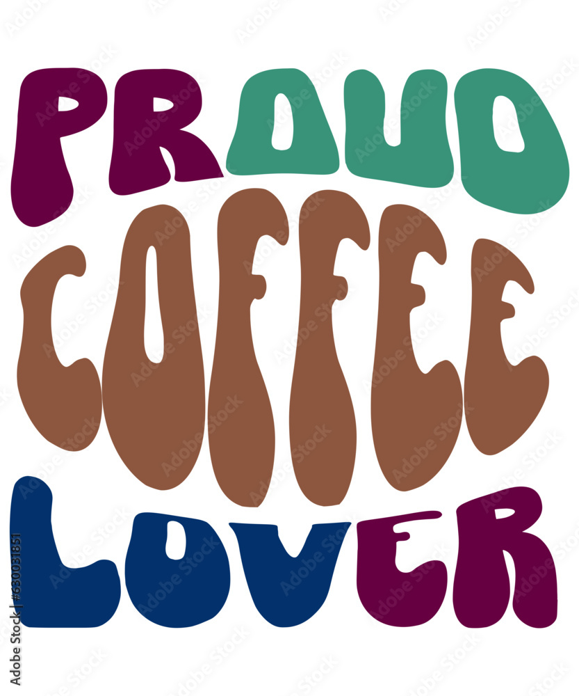 RETRO COFFEE Svg Bundle, Groovy COFFEE Svg Bundle, Iced Coffee Svg ...