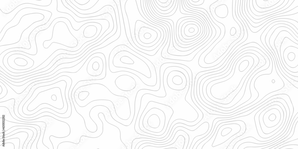 Seamless pattern with lines Topographic map. Geographic mountain relief ...