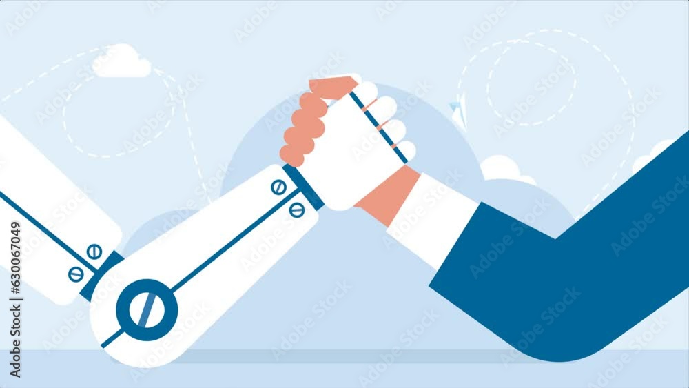 Arm Wrestling With A Robot Artificial Intelligence Vs Human Arm Wrestling The Struggle Of Man