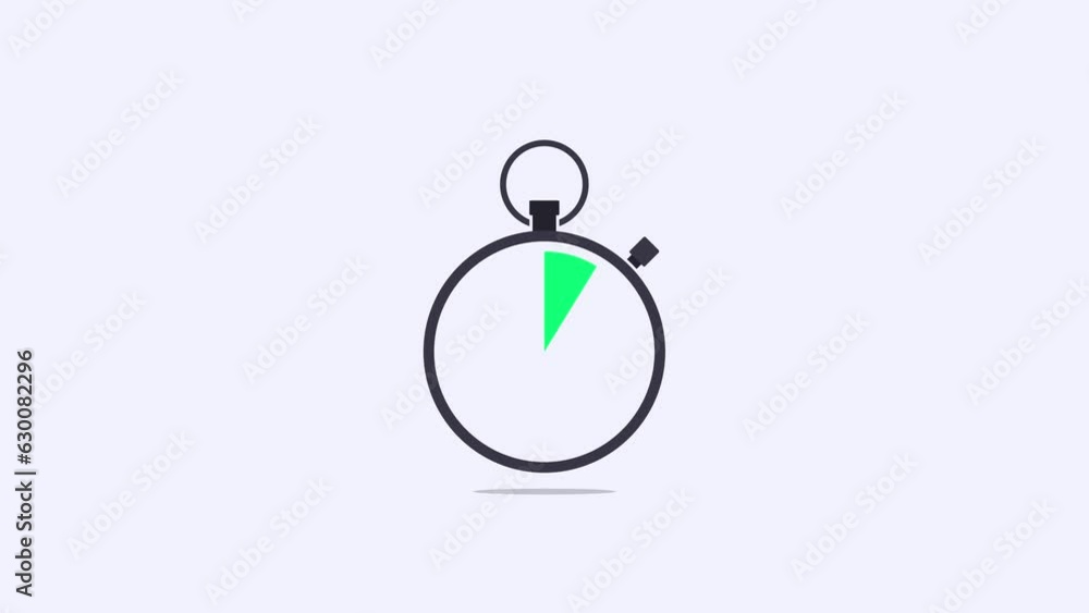 simple animated icon clipart stopwatch rotating arrow countdown ...