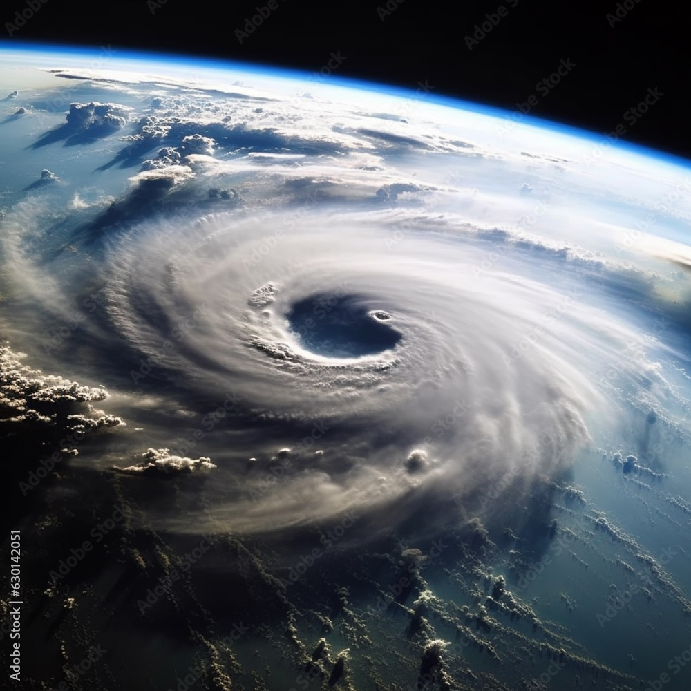 What a potentially catastrophic super massive hurricane could look like ...