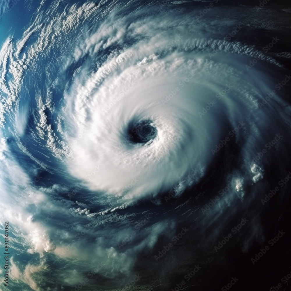 What a potentially catastrophic super massive hurricane could look like ...