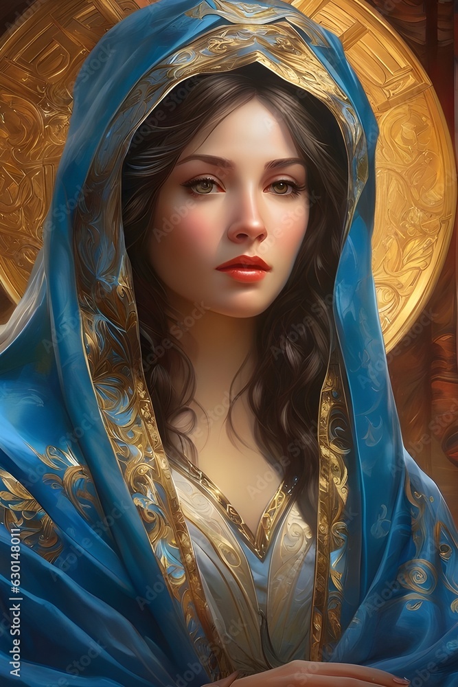 Virgin of Guadalupe, Realistic Representation, Religious Art, Symbolism ...